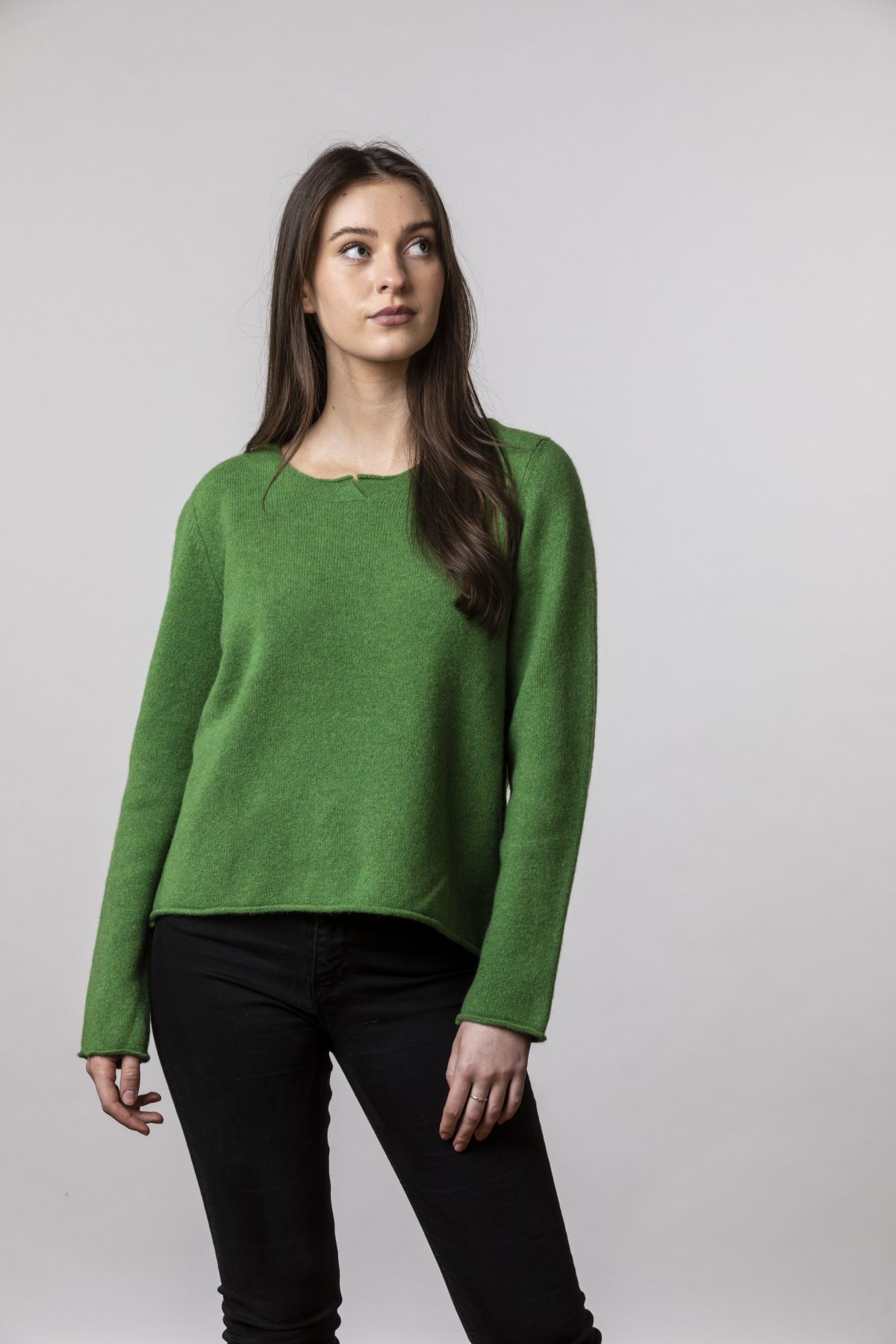 Eribe Knitwear – Ladies Alpine Sweater-Piccalilli – The Jail Dornoch