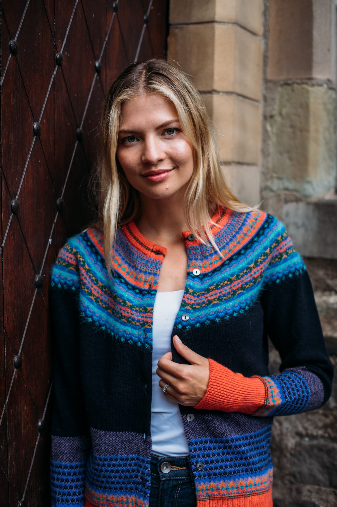 Eribe Knitwear - Ladies Alpine Sweater-Piccalilli - The Jail Dornoch